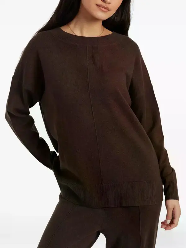 Chinti & Parker Round-neck Jumper - Brown