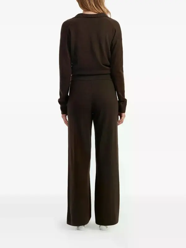 Chinti & Parker Wool Blend Wide-leg Trousers