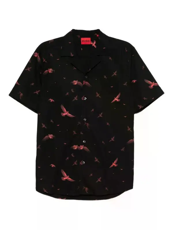 Hugo Bird-printed Shirt