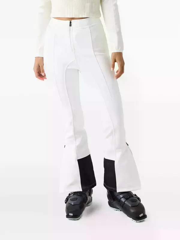 Aztech Mountain Bella Softshell High-waist Flared Trousers - White
