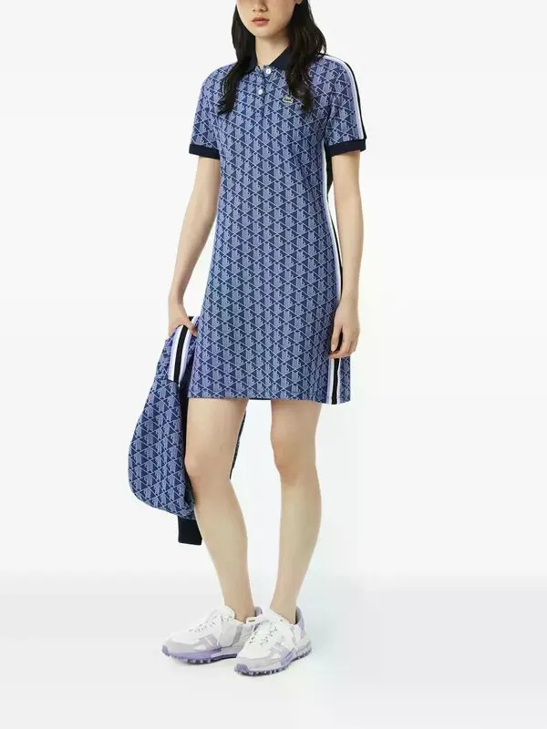 Lacoste Patterned Mini Dress