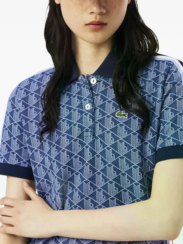 Lacoste Patterned Mini Dress