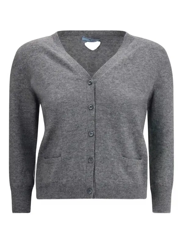 Prada V-neck Buttoned Cardigan