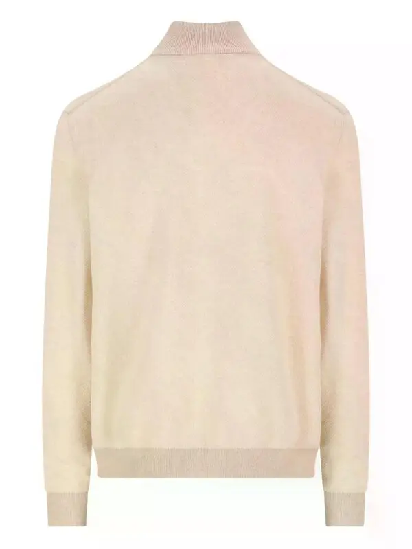 Loro Piana Half-zip Cashmere Sweater - Neutrals
