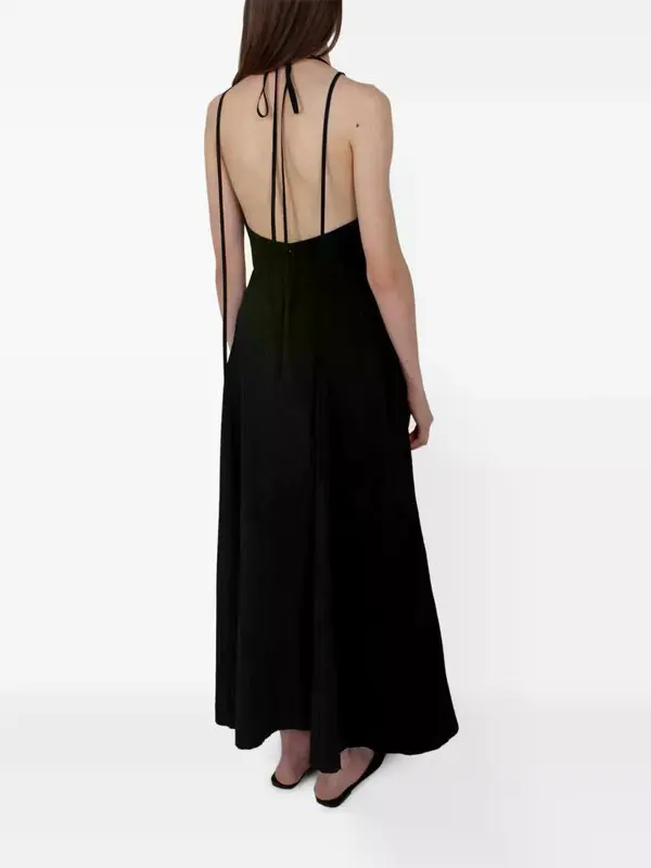 RXQUETTE Halter-neck Pleated Dress