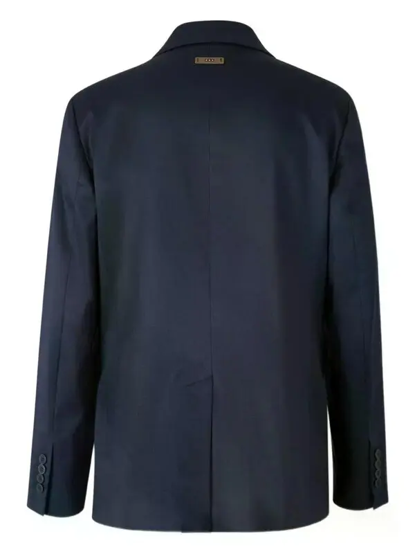 Peserico Peak-lapel Single-button Blazer