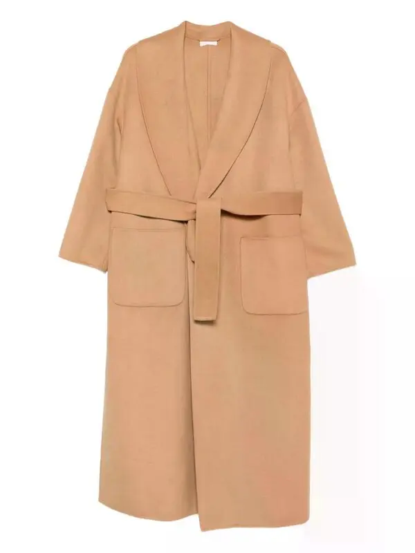 Liu Jo Belted Patch-pocket Coat
