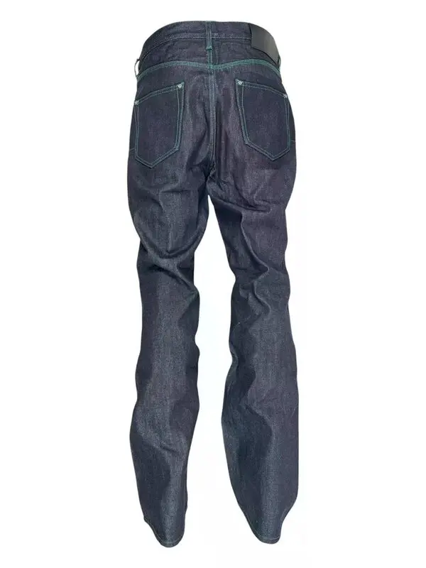 PURPLE BRAND Contrast-stitch Bootcut Jeans