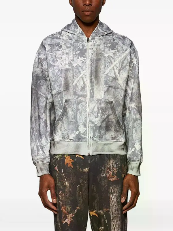 PRAYING Realtree Camouflage Zip-up Hoodie