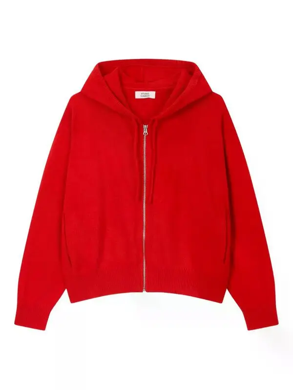 STUDIO TOMBOY Zip-up Hoodie - Red