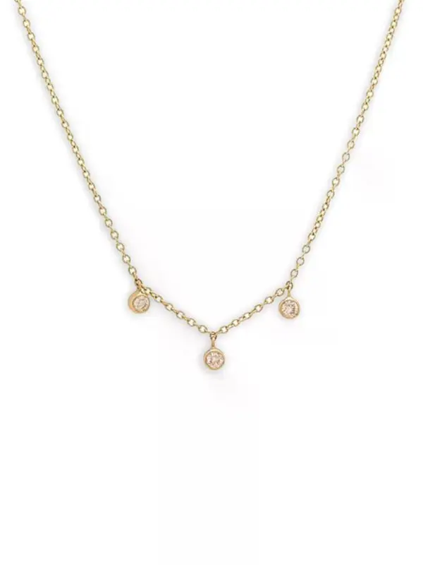 JENNIFER MEYER 18k Yellow Diamond Necklace - Gold