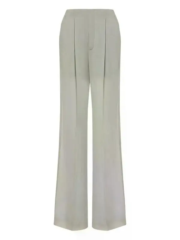 Alberta Ferretti Pleated-pocket Trousers