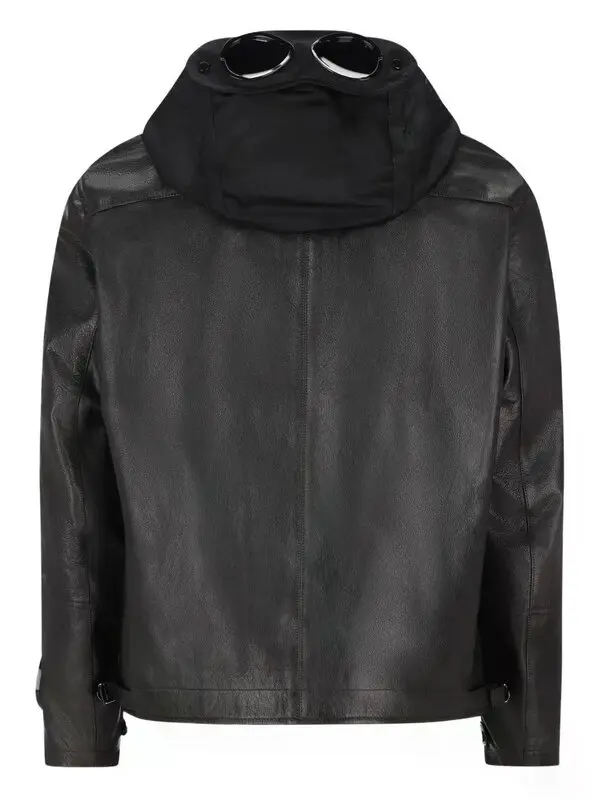 C.P. COMPANY Goggle Leather Jacket