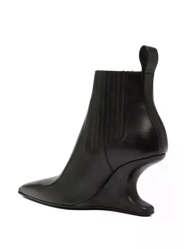 Rick Owens 80mm Sharp Ankle Boots