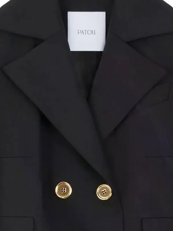 Patou Belted Double-breasted Blazer