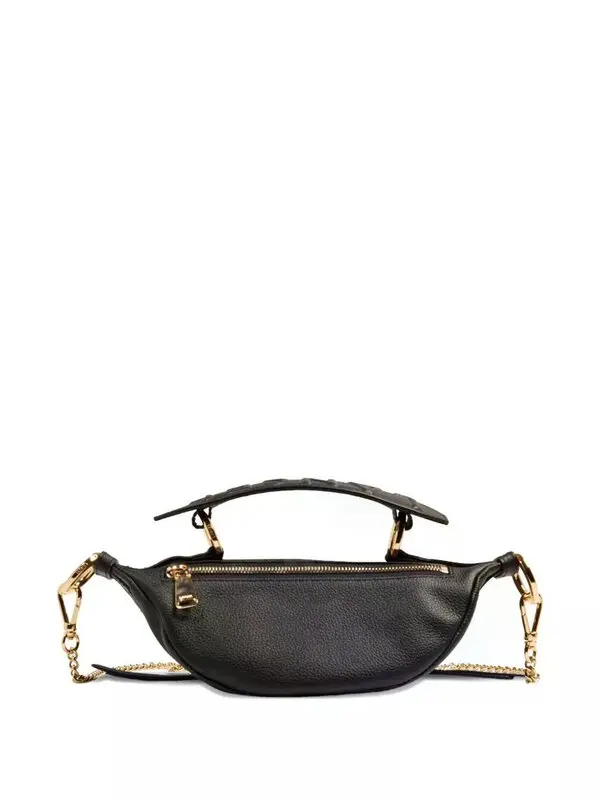 LANCEL Mini Origami Leopard-print Crossbody Bag