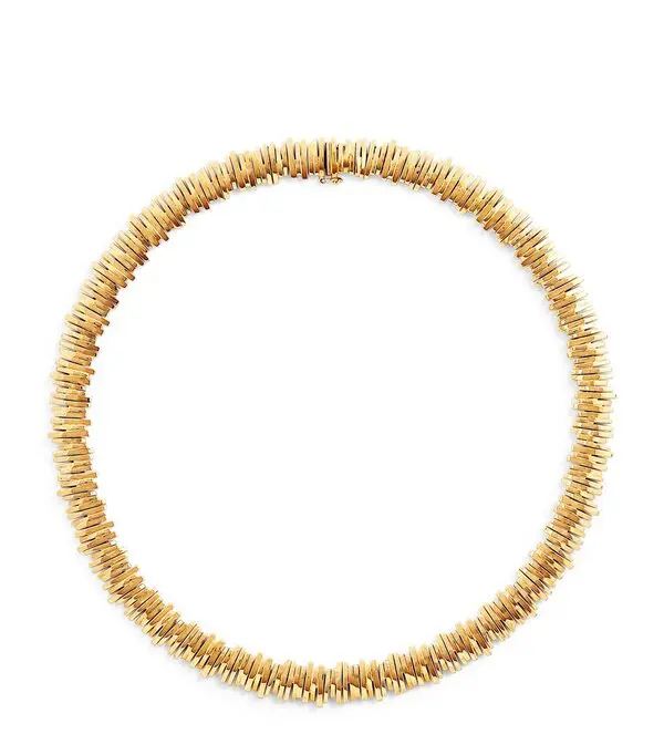 SUZANNE KALAN Yellow Age Tennis Necklace - Gold