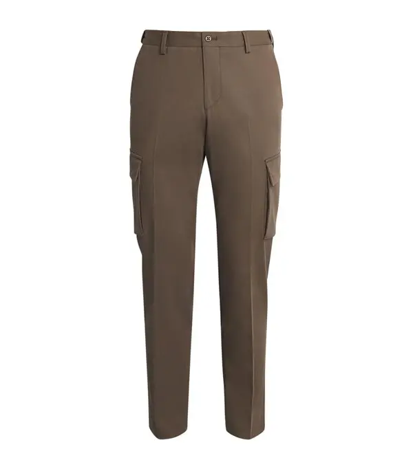 Corneliani Twill Cargo Chinos
