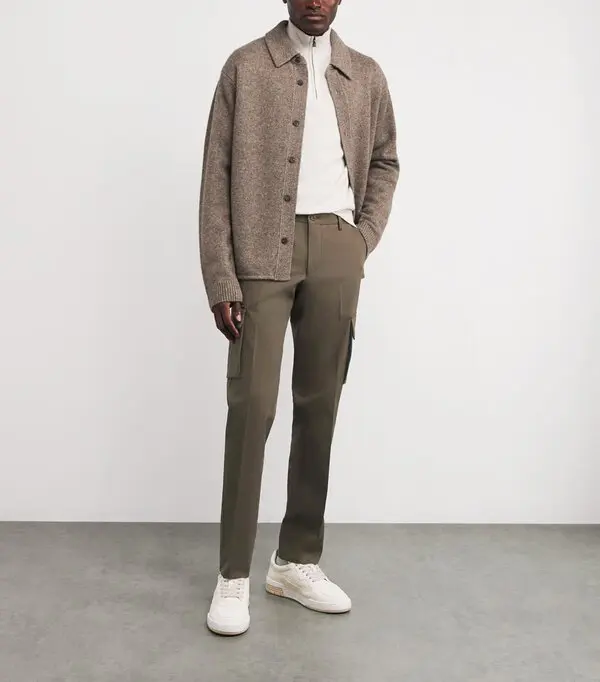 Corneliani Twill Cargo Chinos