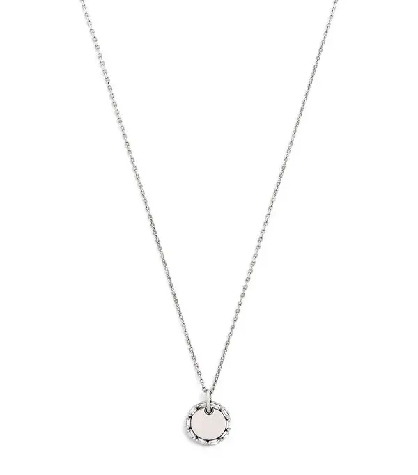 SUZANNE KALAN Mini Diamond Golden Age Necklace - White