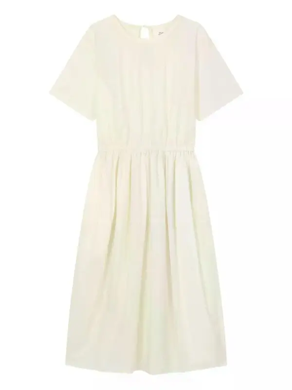 STUDIO TOMBOY Crew-neck Midi Dress - Neutrals