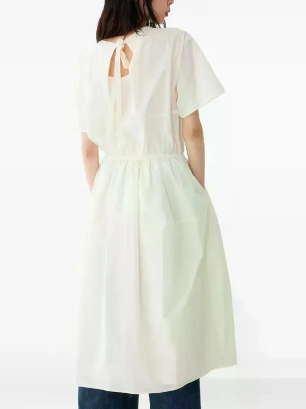 STUDIO TOMBOY Crew-neck Midi Dress - Neutrals