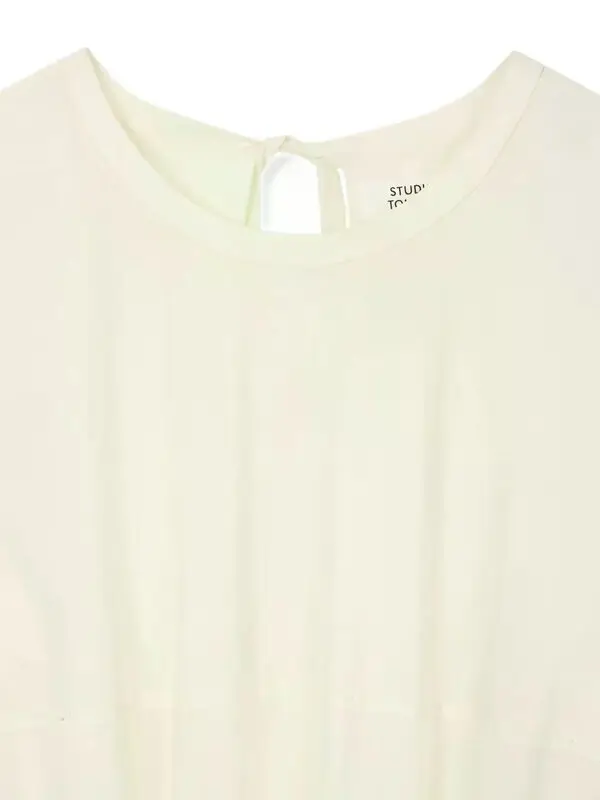 STUDIO TOMBOY Crew-neck Midi Dress - Neutrals