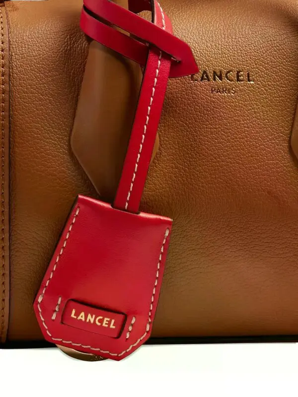 LANCEL Leather Top-handle Tote Bag