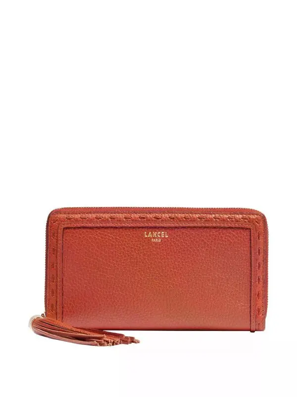 LANCEL Tassel Zip-around Wallet