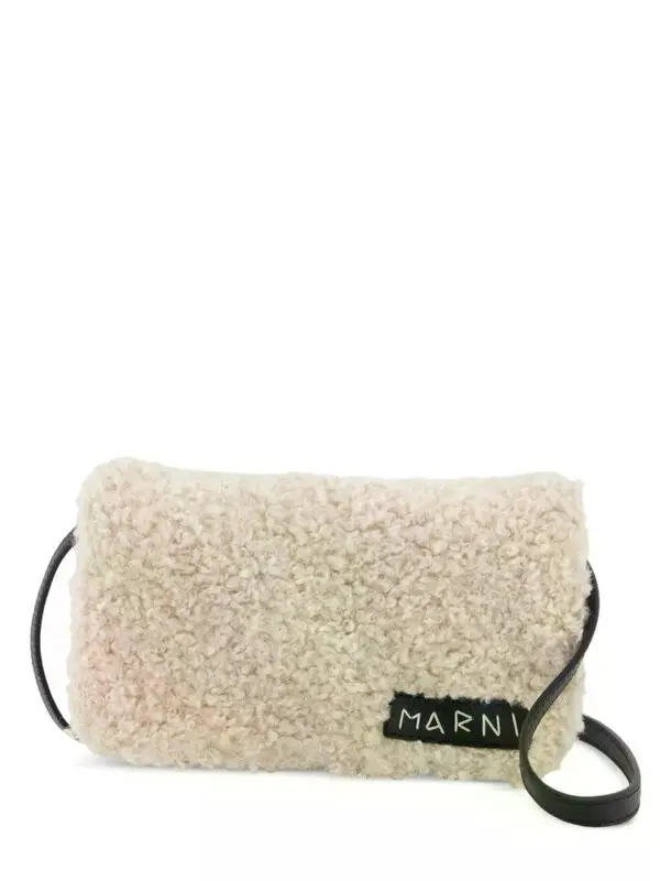 Marni Faux-shearling Crossbody Bag