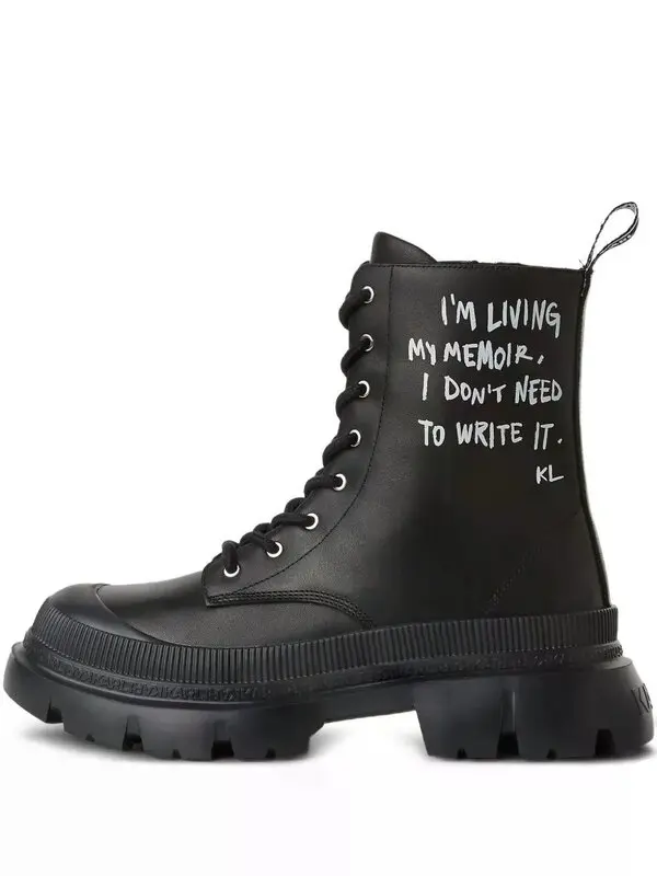 Karl Lagerfeld Lace-up Boots