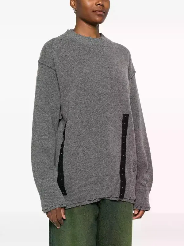 FEDERICO CINA Raw-edge Sweater
