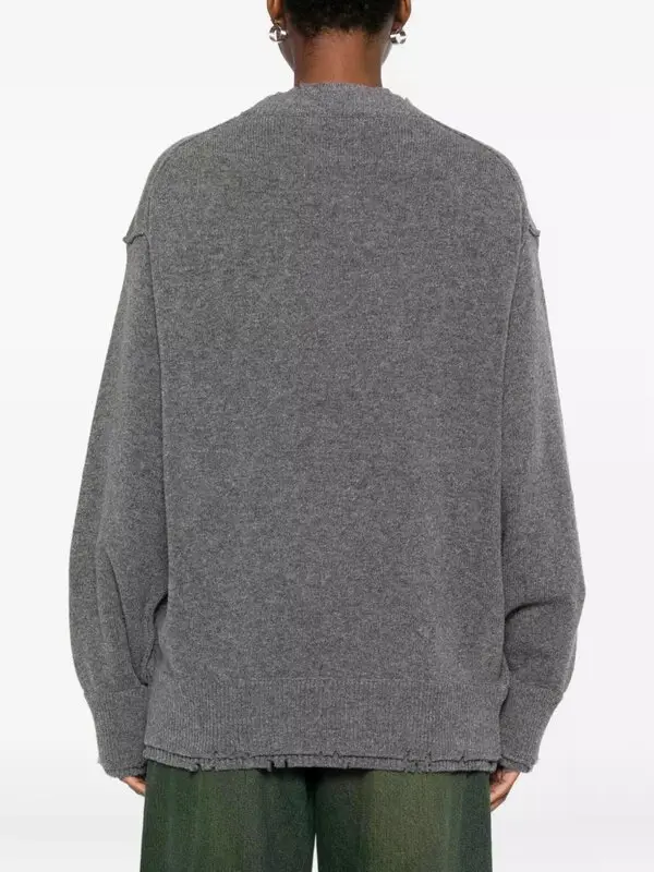 FEDERICO CINA Raw-edge Sweater
