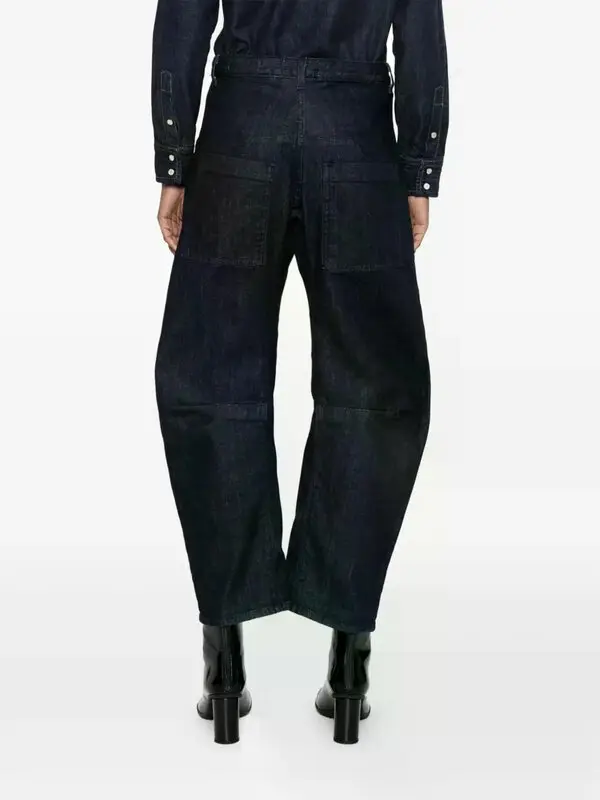 NILI LOTAN Shon Double-pocket Jeans - Blue