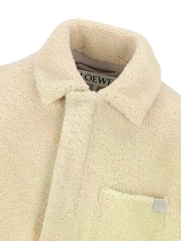 Loewe Shearling Buttoned Jacket