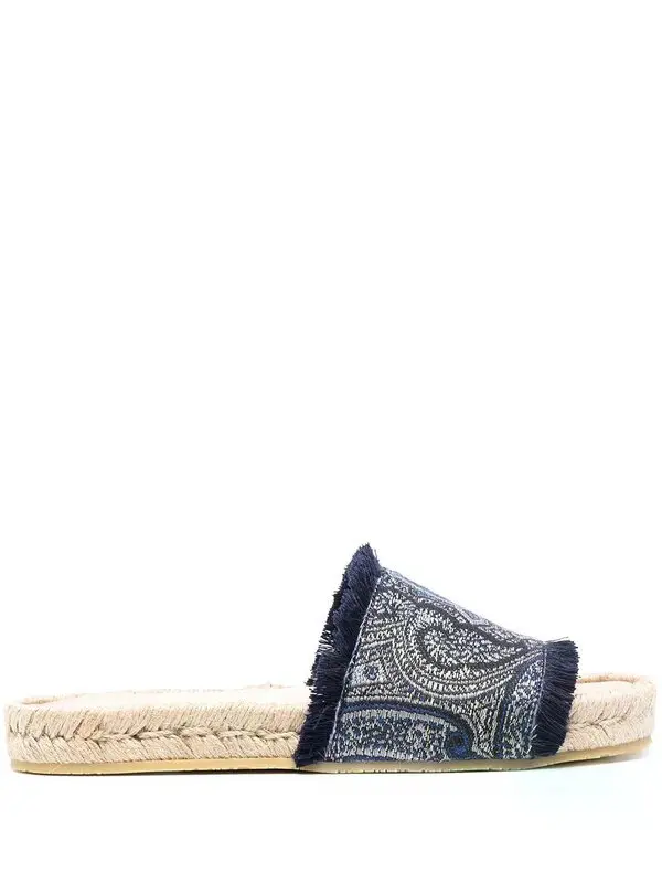 Etro Paisley Espadrilles - Blue