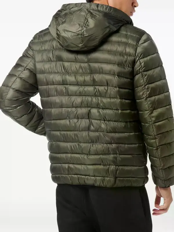 PLEIN SPORT Quilted Hooded Jacket