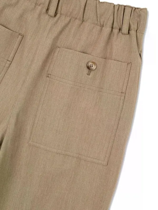 STUDIO TOMBOY Drawstring Trousers - Brown