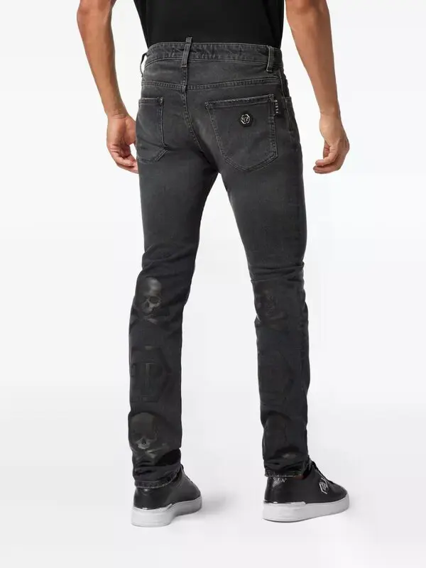 Philipp Plein Monogram-skull Jeans