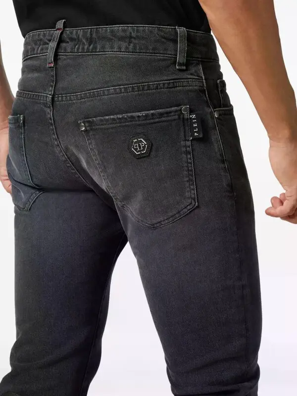 Philipp Plein Monogram-skull Jeans
