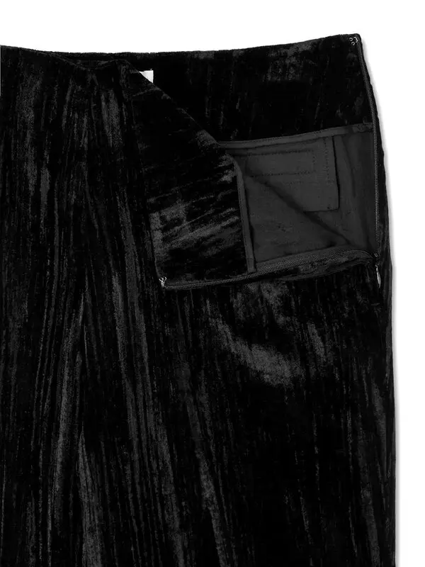 STUDIO TOMBOY Velvet Zip-fastening Trousers