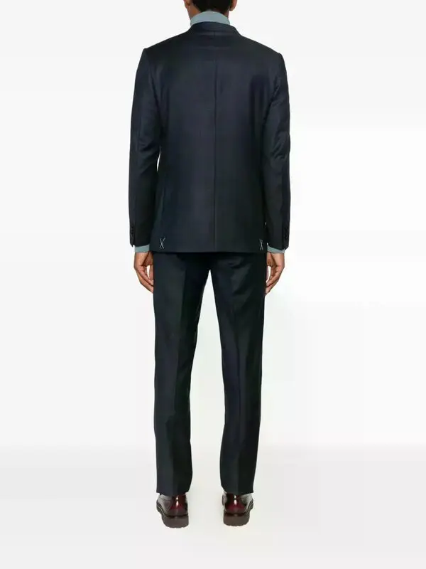 Zegna Single-breasted Suit - Blue