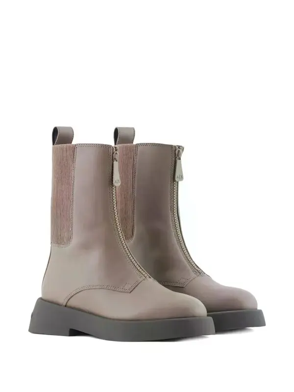 Armani Exchange Zip-detail Boots