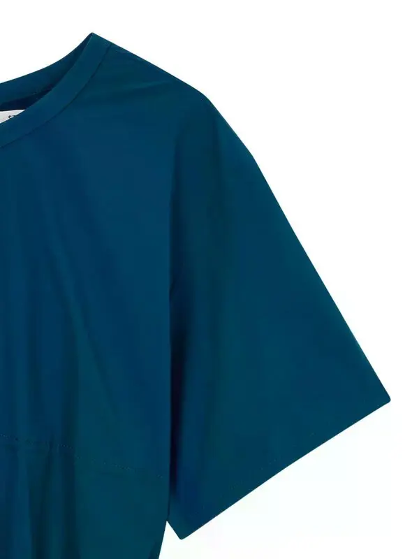 STUDIO TOMBOY Crew-neck Midi Dress - Blue