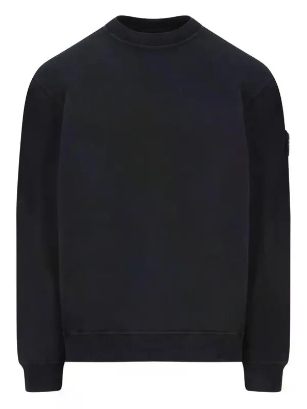 Stone Island Patch-pocket Cotton Sweatshirt