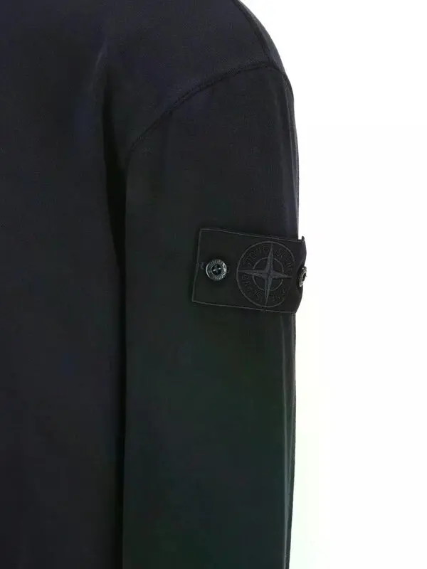 Stone Island Patch-pocket Cotton Sweatshirt
