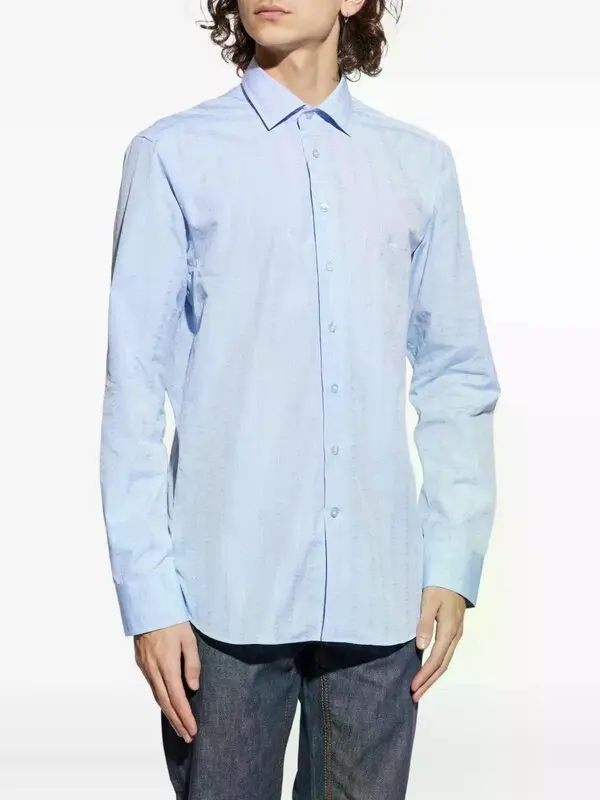 Etro Paisley-embroidered Long-sleeved Shirt