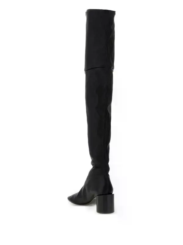 JIL SANDER 60mm Leather Over-the-knee Boots