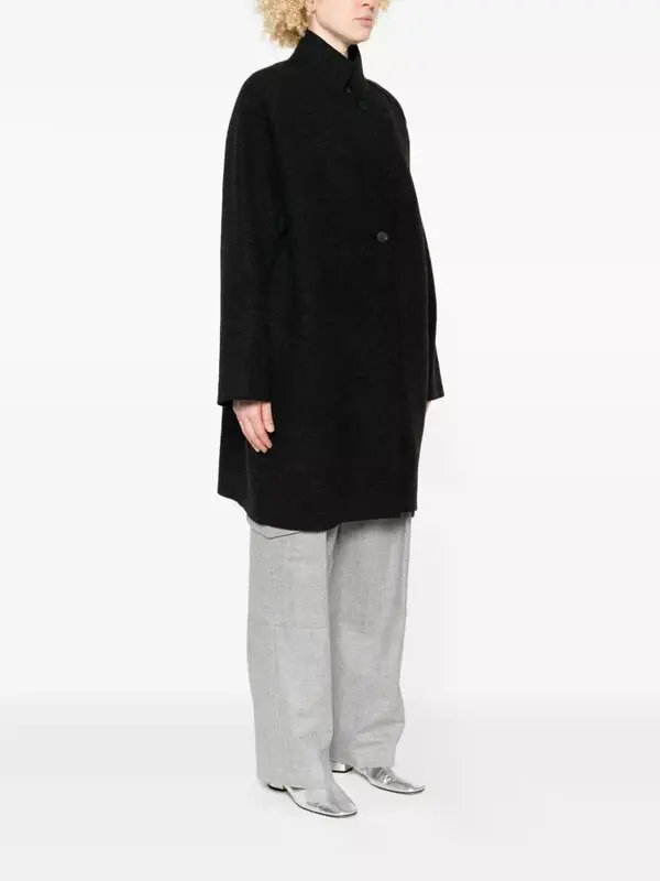 Harris Wharf London Single-breasted Wool Coat