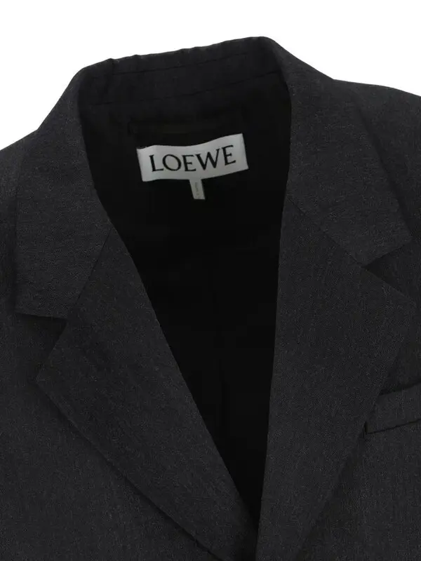 Loewe Buttoned Cropped Jacket